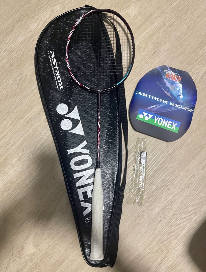 Yonex Astrox 100zz Kurenai, Sports Equipment, Sports & Games, Racket & Ball Sports on Carousell