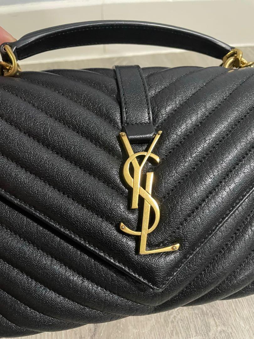 YSL Medium College, Luxury, Bags & Wallets on Carousell