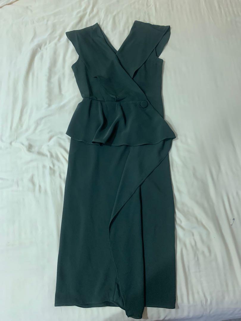 Zenzi wrap dress, Women's Fashion, Dresses & Sets, Dresses on Carousell
