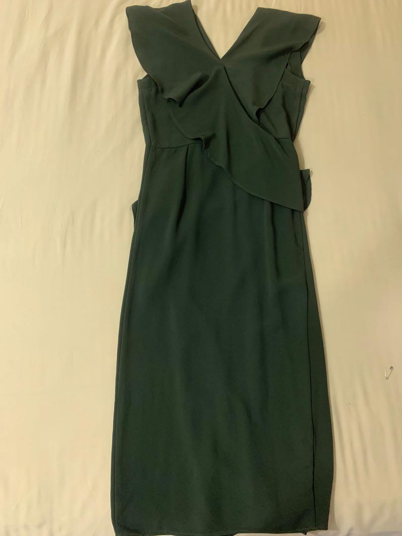 Zenzi wrap dress, Women's Fashion, Dresses & Sets, Dresses on Carousell