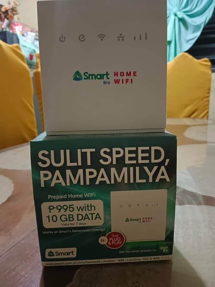 SMART Bro Prepaid Home Wifi LTE (Boosteven-R051), Computers & Tech ...