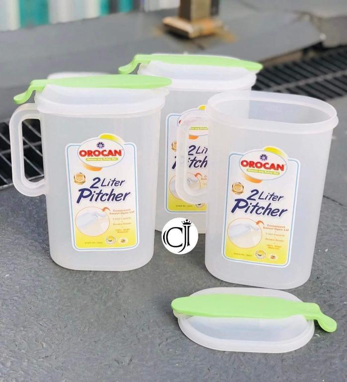 2 Liters Orocan Swivel Lid Pitcher, Furniture & Home Living ...