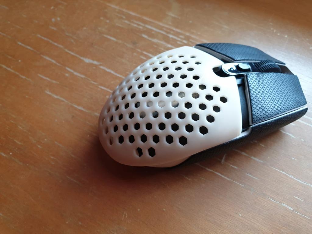 3D Printed Logitech G304 G305 honeycomb battery cover Tough ABS ... 3D Printed Logitech G304 G305 honeycomb battery cover Tough ABS ...