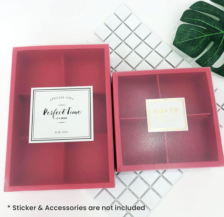 4 cavity | 6 cavity Mid-Autumn Mooncake Egg Yolk Crisp Tart Box Pastry ...