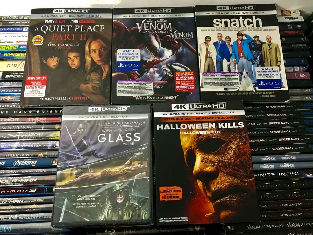 4K UHD+Blu-Ray CLEARANCE SALE! BRANDNEW, Hobbies & Toys, Music & Media ...