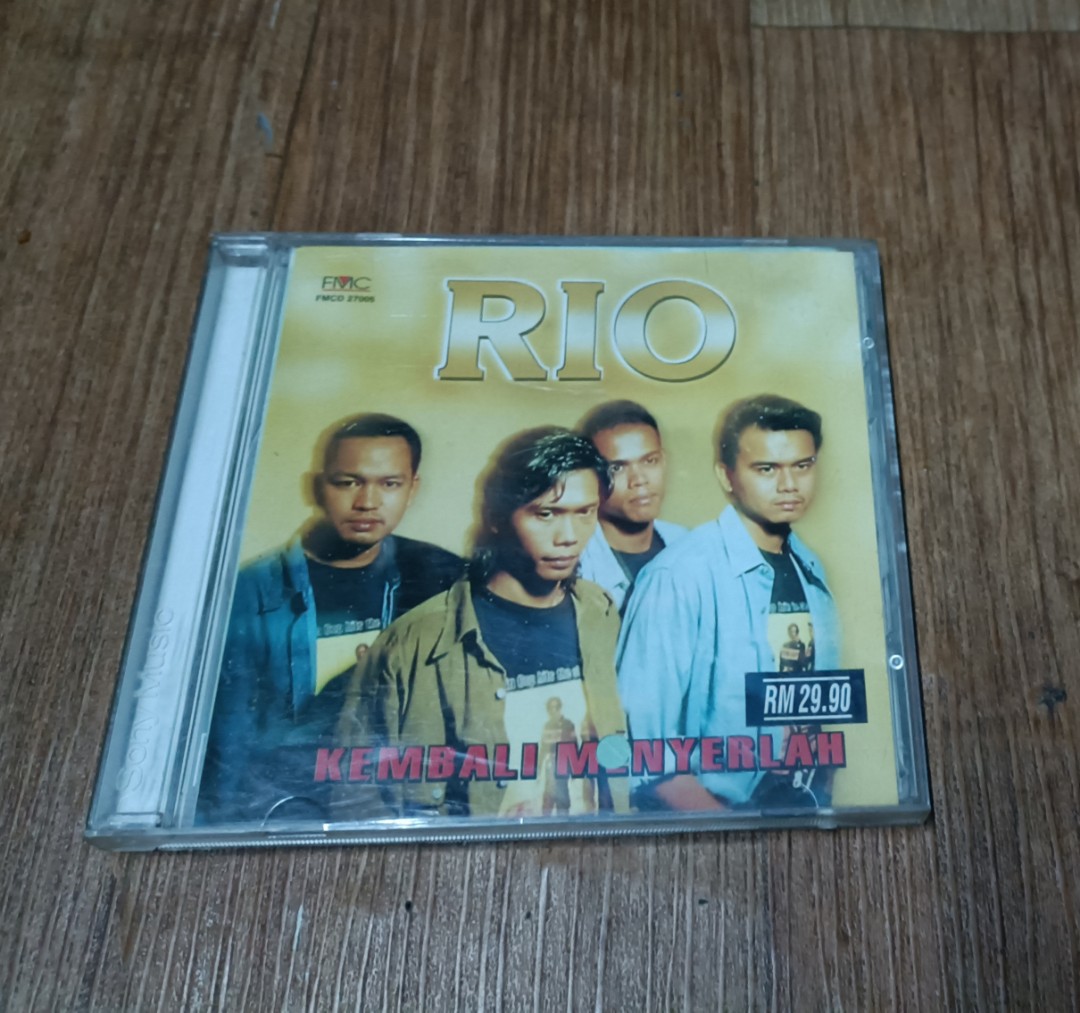 CD RIO Kumpulan RIO @ 1996 Fantasi Music City.. album ke 4 Kumpulan RIO ...