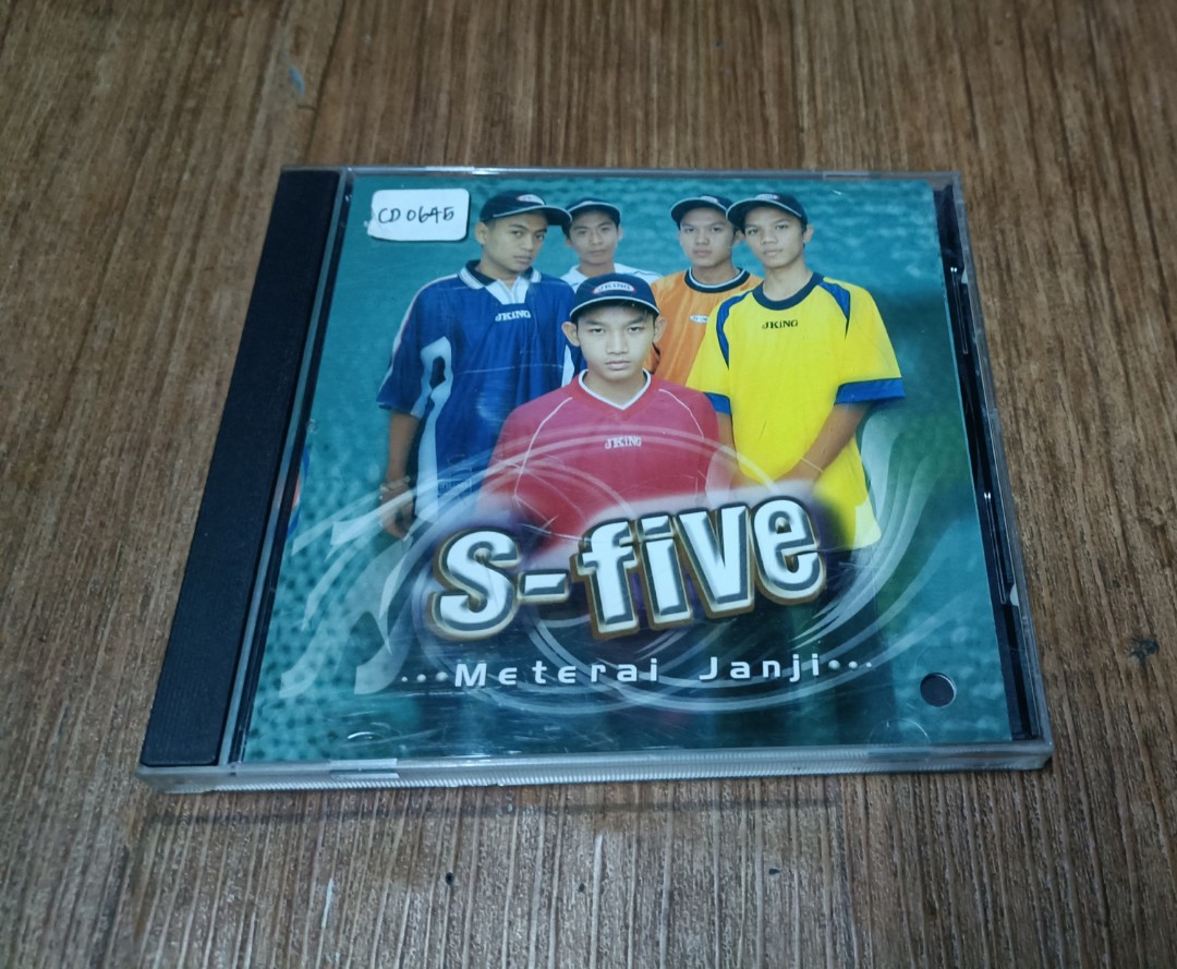 CD S FIVE Kumpulan S-FIVE @ 2002 Musical Sound Organisation... album ...