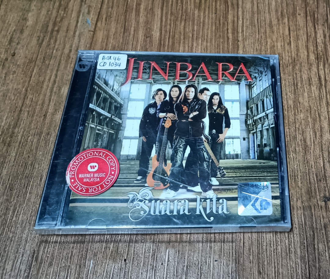 CD JINBARA Kumpulan JINBARA @ 2008 Warner Music.. album ke 5 Kumpulan ...