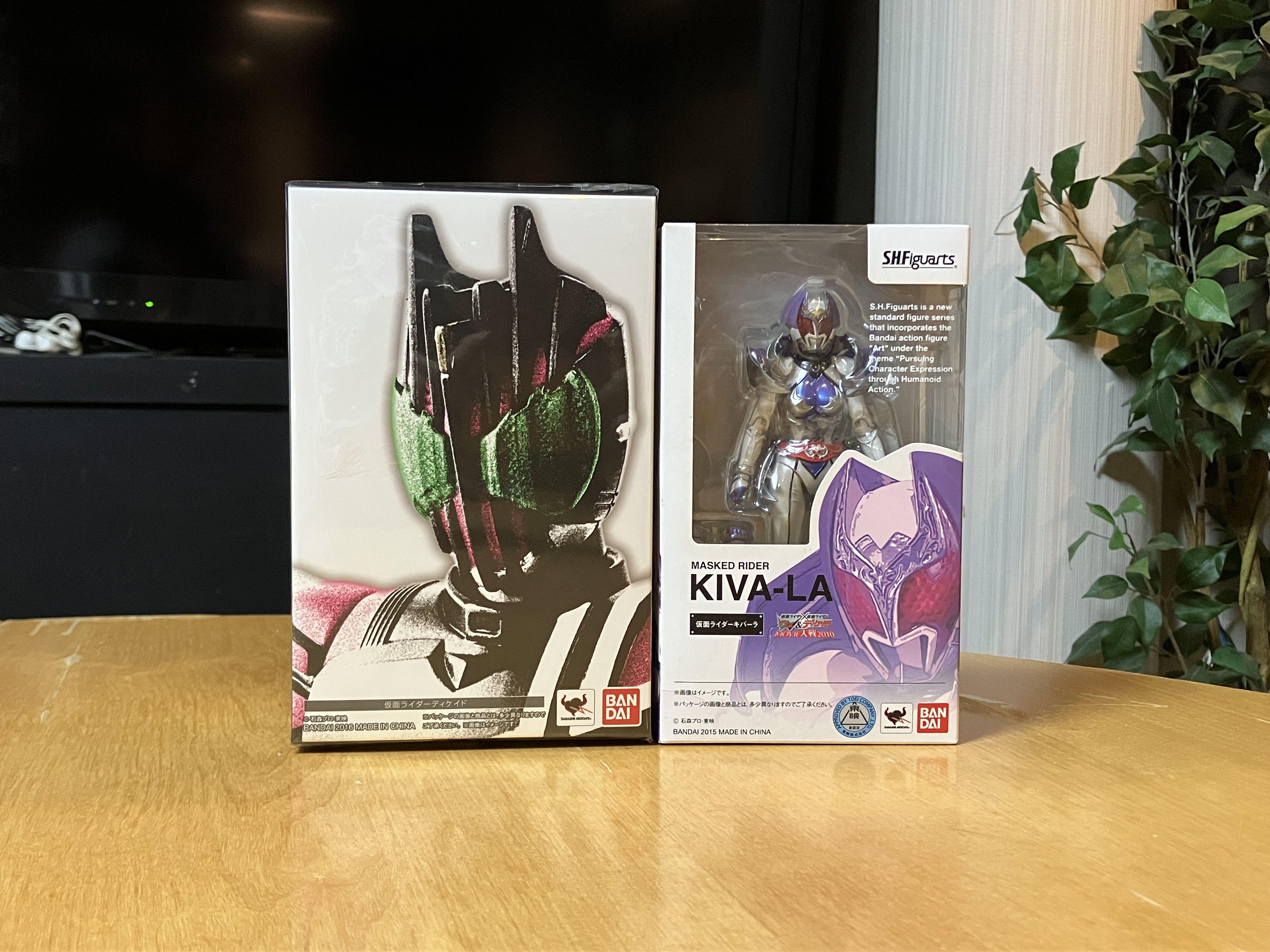 套裝 全新 真骨雕 Decade & SHF Kivala Kamen Rider 幪面超人 帝騎 門矢士 光夏海 2016年 初版 白 ...