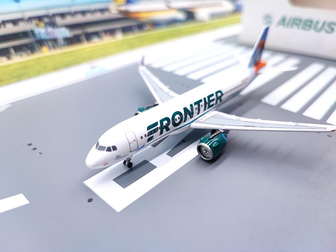 AeroClassics 1:400 A320-200 Frontier Airlines (2016 Flamingo Livery ...