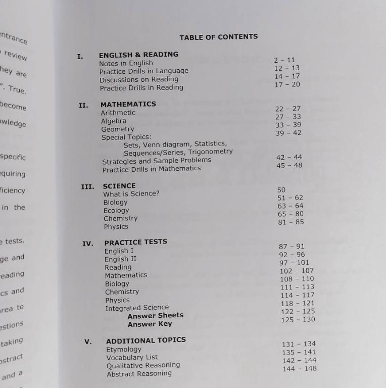 AHEAD CETs Reviewer Kit and AHEAD CETs Reviewer Kit and UPCAT Reviewer ...