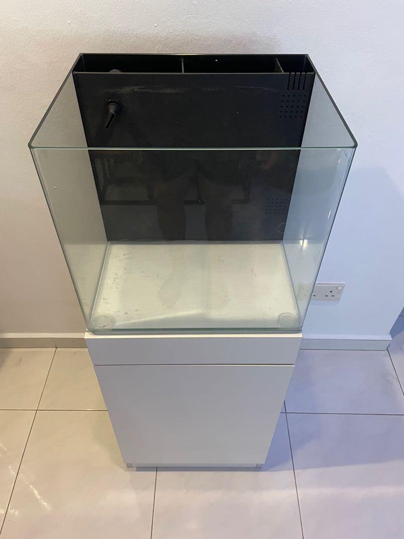 AIO Fish Tank and White Cabinet, Pet Supplies, Homes & Other Pet ...