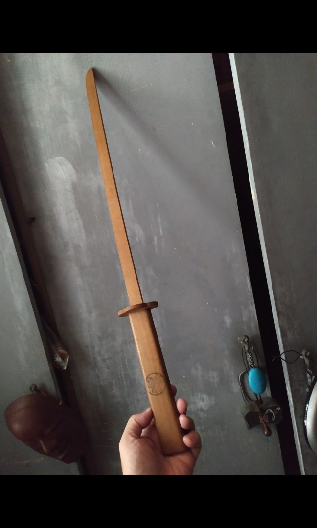 Anime samurai sword wood, Hobbies & Toys, Toys & Games on Carousell