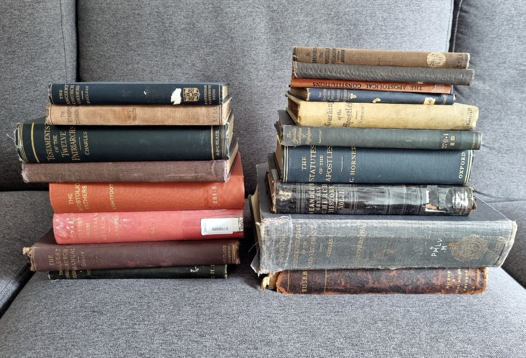 Antique Books for a Seminary Thesis / Christian Ministers / Church ...