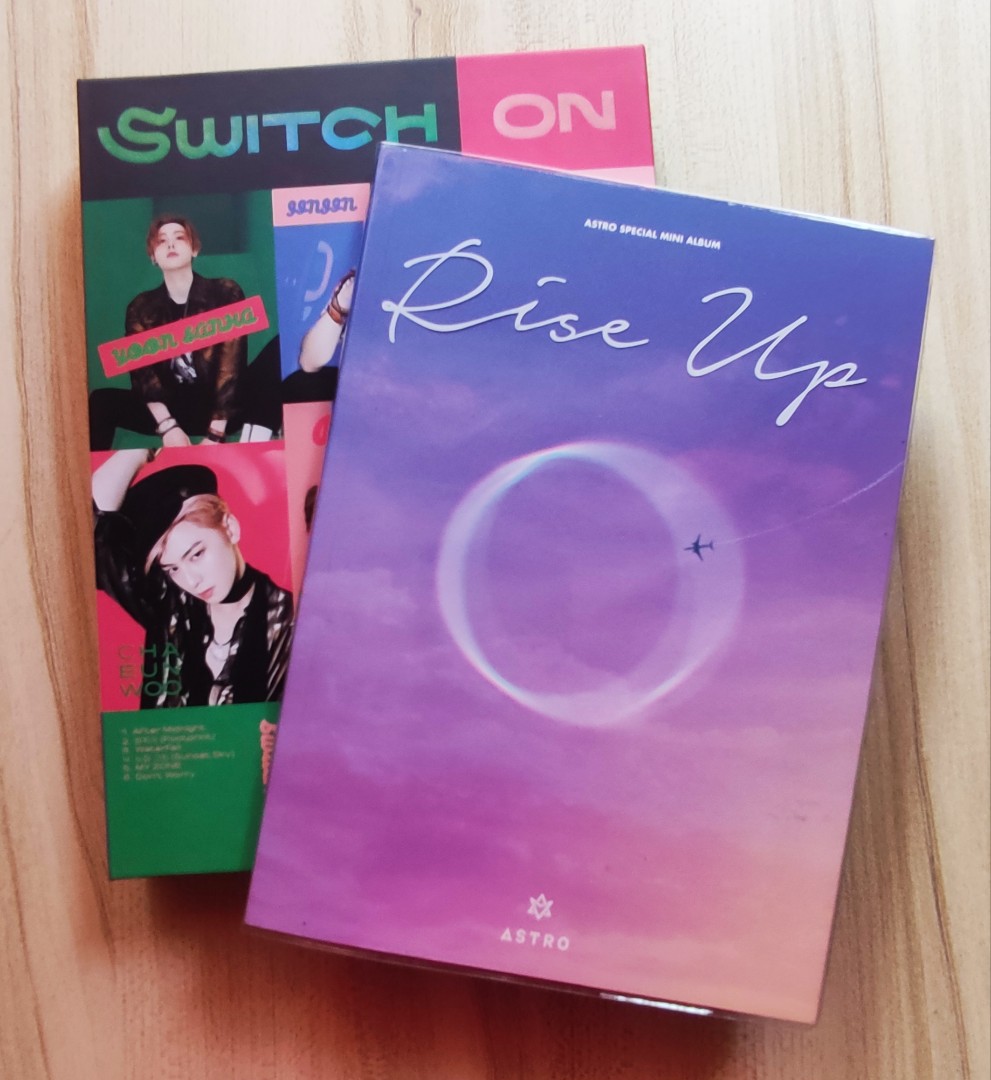 Astro Rise Up Album + Switch On Album, Hobbies & Toys, Memorabilia ...