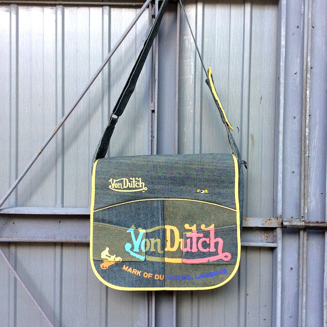 Authentic Large Von Dutch Bag, Women's Fashion, Bags & Wallets, Cross ...