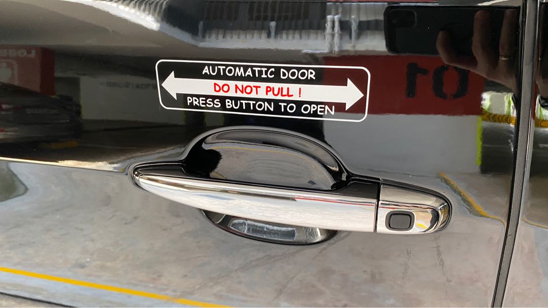 Auto Door Sticker, Car Accessories, Accessories on Carousell