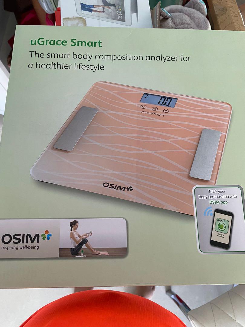 BNIB Osim Ugrace digital weighing scale, Health & Nutrition, Health ...