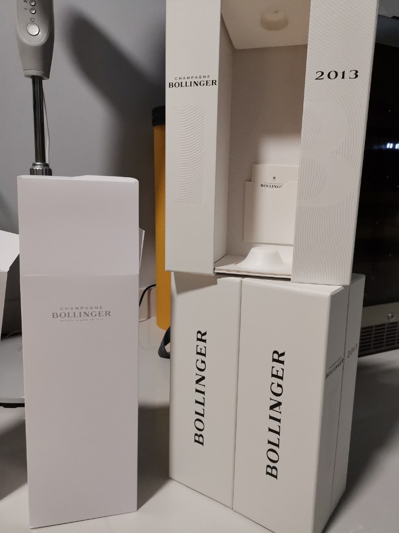 Bollinger box, Food & Drinks, Beverages on Carousell