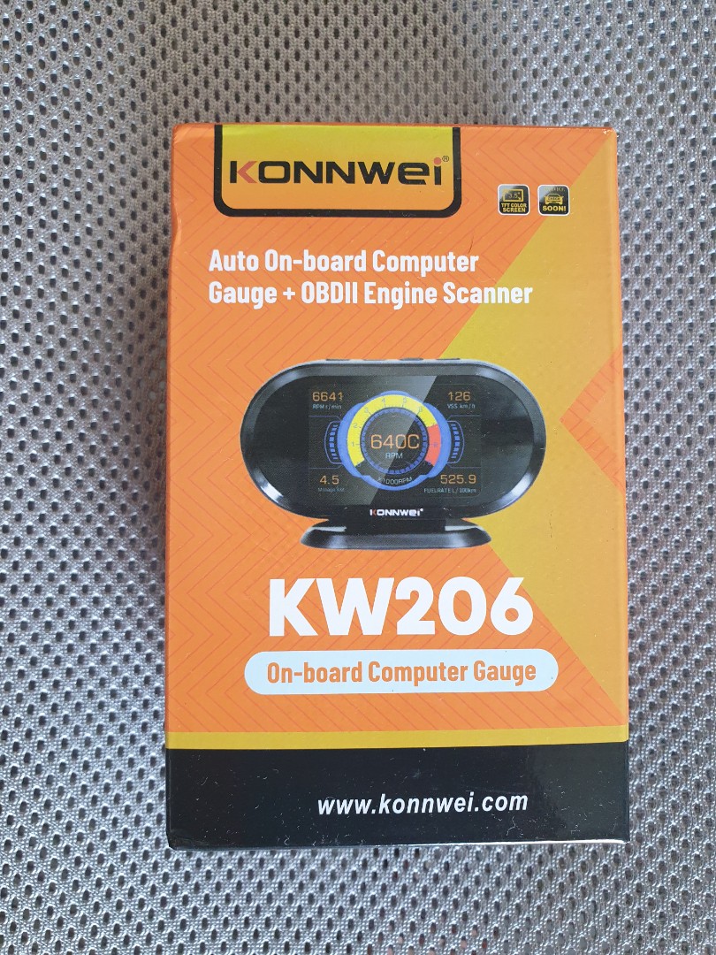 Brand New Konnwei KW206 OBD Gauge, Car Accessories, Accessories on ...