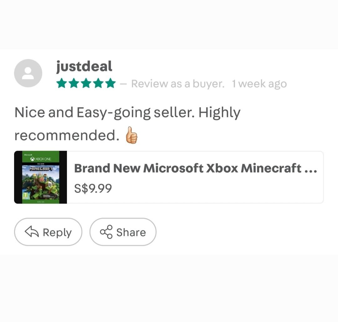 Brand New Microsoft Xbox Minecraft Digital Download Game Code for Xbox ...