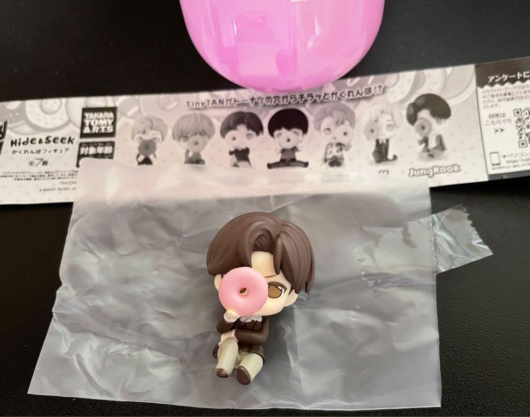 BTS Suga Tinytan Takara Tomy donut hide and seek figure, Hobbies & Toys, Memorabilia ...