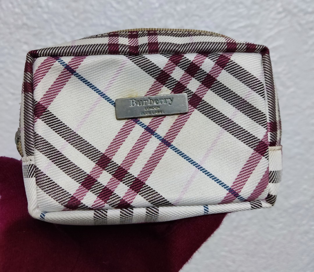 Burberry Blue Label Pouch, Women's Fashion, Bags & Wallets, Purses ...