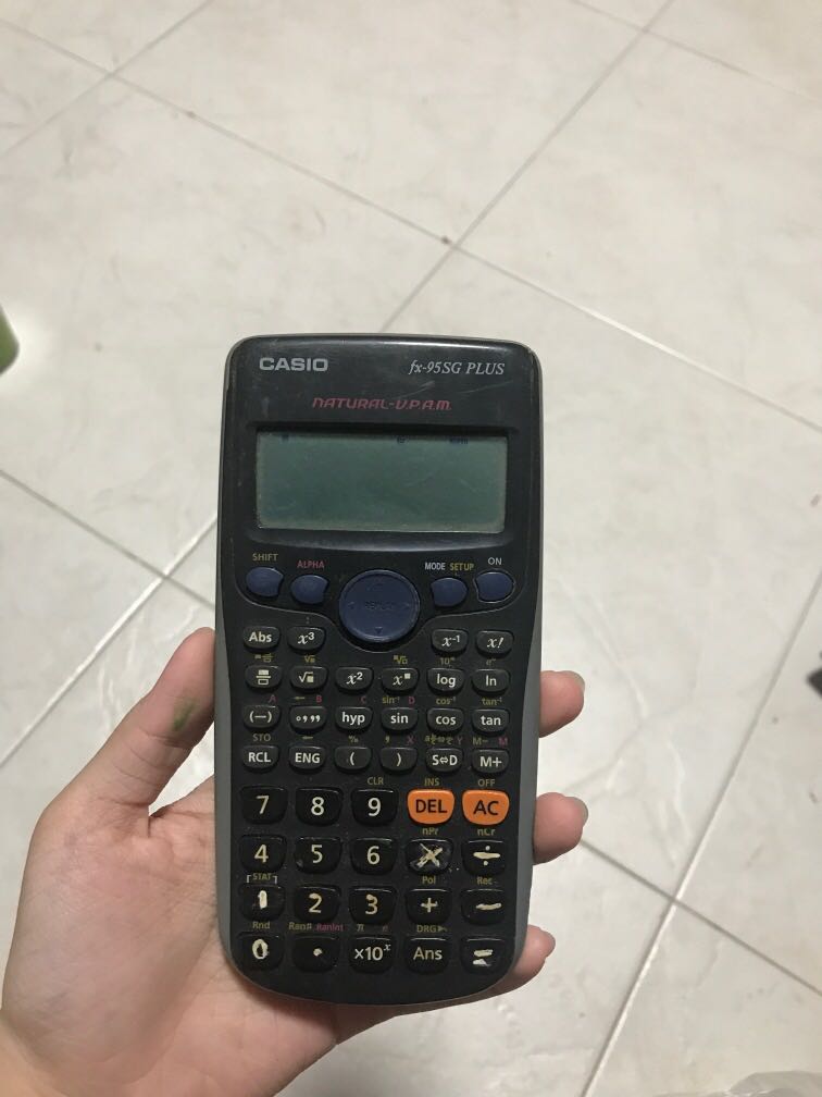 Casio fx-95SG plus, TV & Home Appliances, Electrical, Adaptors ...