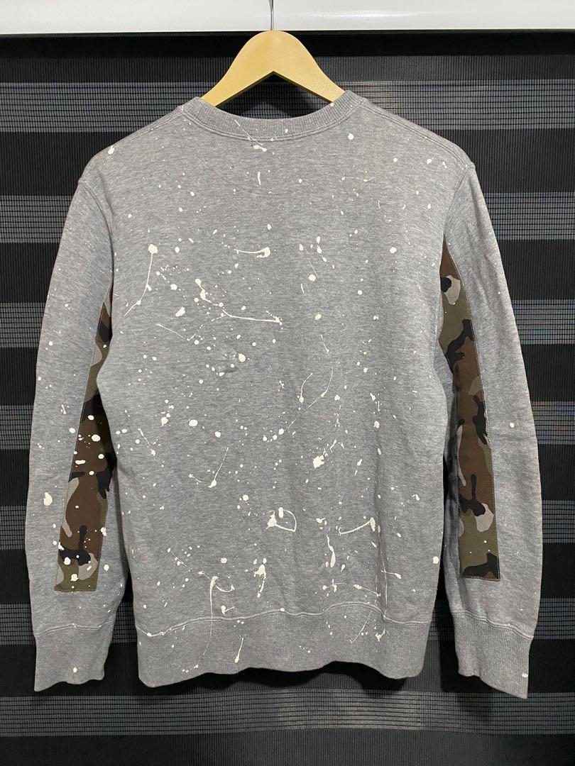 CDG HOME splatter crewneck, Men's Fashion, Activewear on Carousell