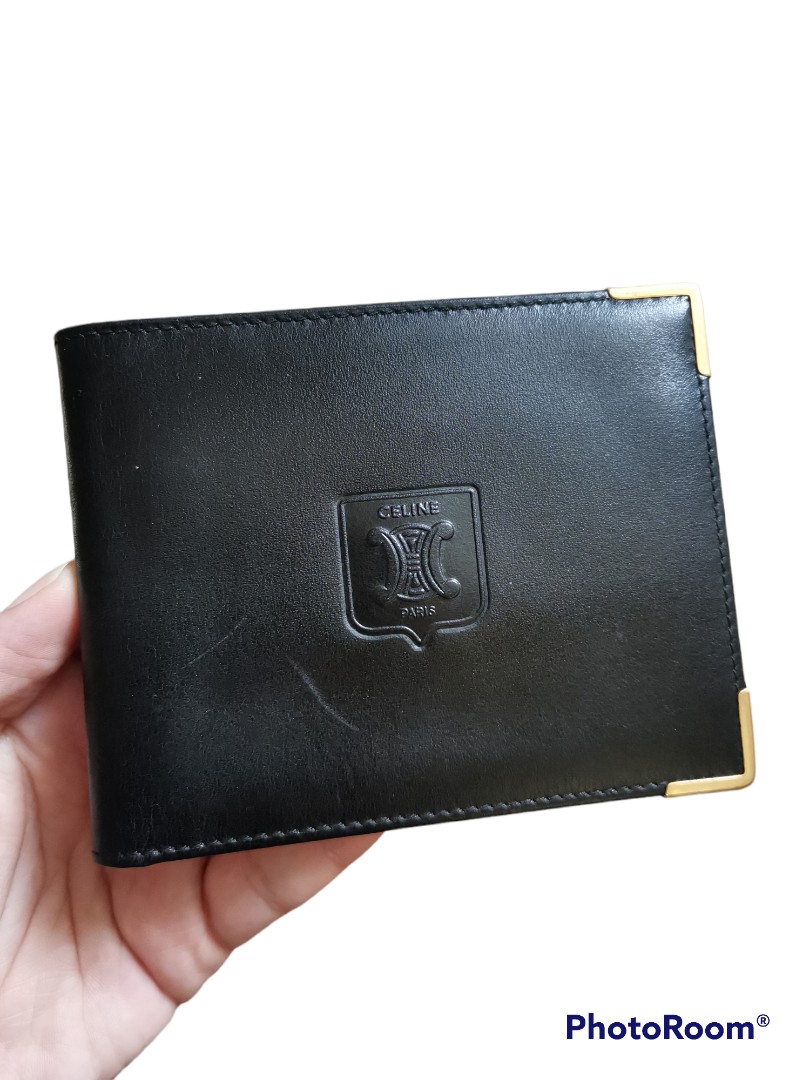 CELINE PARIS MEN'S LEATHER BIFOLD WALLET, Luxury, Bags & Wallets on ...