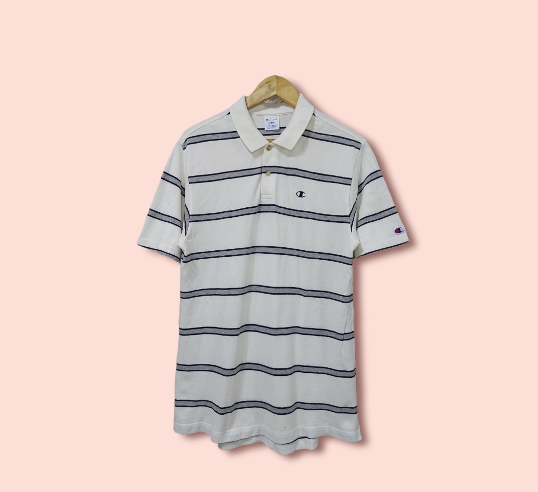 Champion Polo Shirt, Men's Fashion, Tops & Sets, Tshirts & Polo Shirts ...