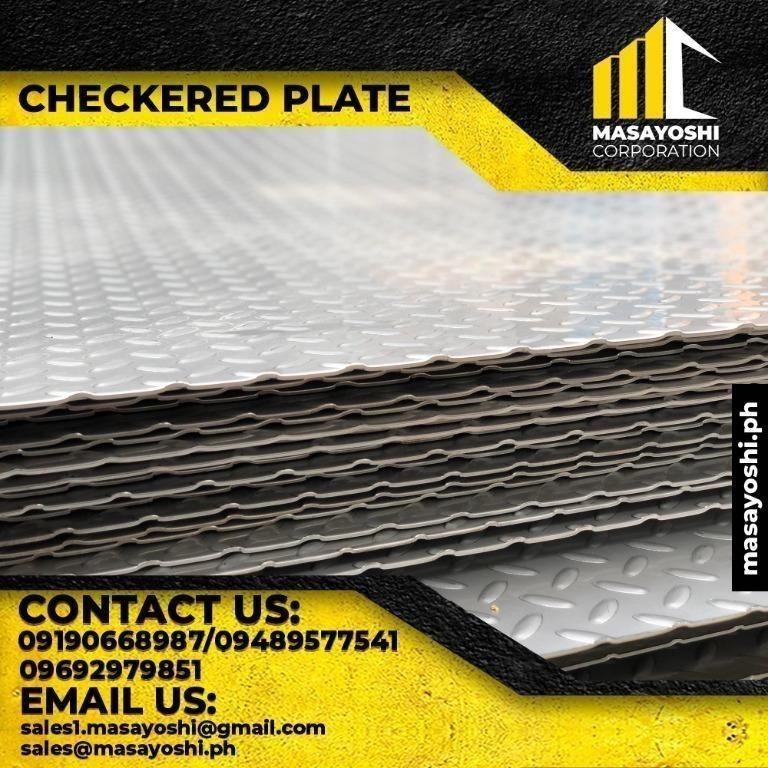 Checkered Plate/Sheets 5.0 MMX4X8 | Chequered Sheet | Diamond Plate ...