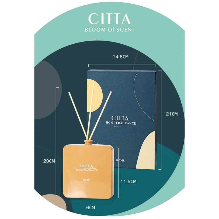 CITTA Simple Colour Series Reed Diffuser Aromatherapy 100ML Premium ...