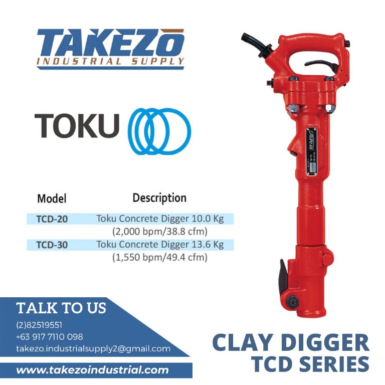 Clay Digger (TCD Series), Commercial & Industrial, Construction Tools ...