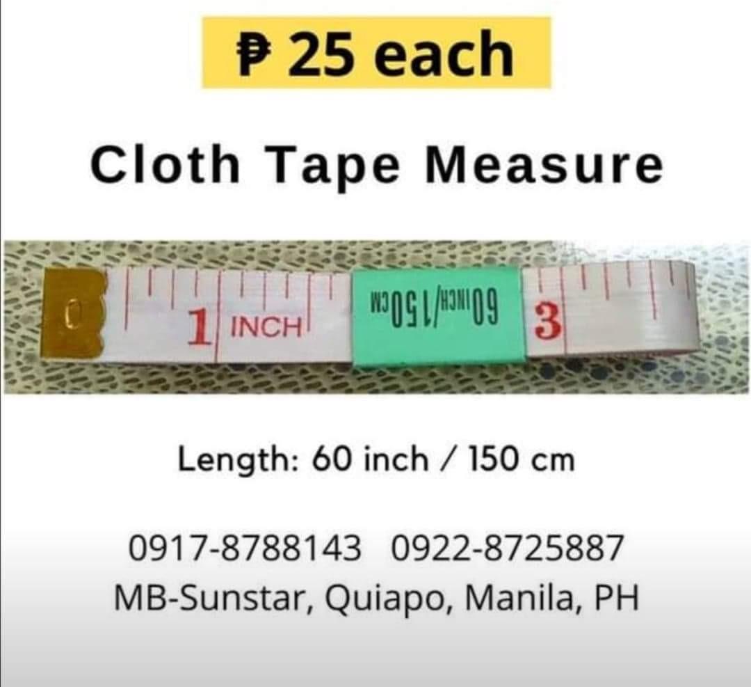 CLOTH TAPE MEASURE MEDIDA DRESS MAKING SEW TAILOR, Hobbies & Toys ...