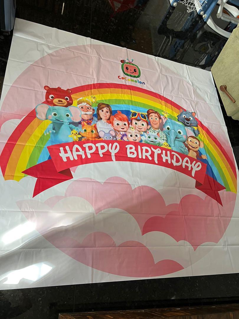 Cocomelon Balloon Arch Backdrop 2m, Jobs, Full-time, Events on Carousell