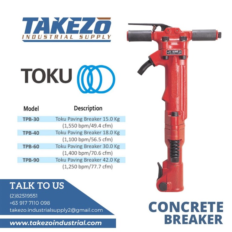 Concrete Breaker (TPB Series), Commercial & Industrial, Construction ...