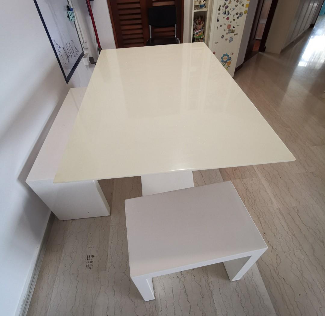 Dinning Table only (seat not included), Furniture & Home Living ...