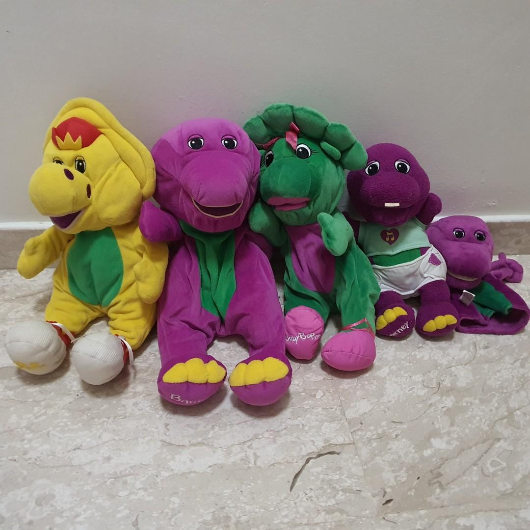 Disney Authentic BarneyTM Dinosaur 3 Main Characters (Barney, B.J ...