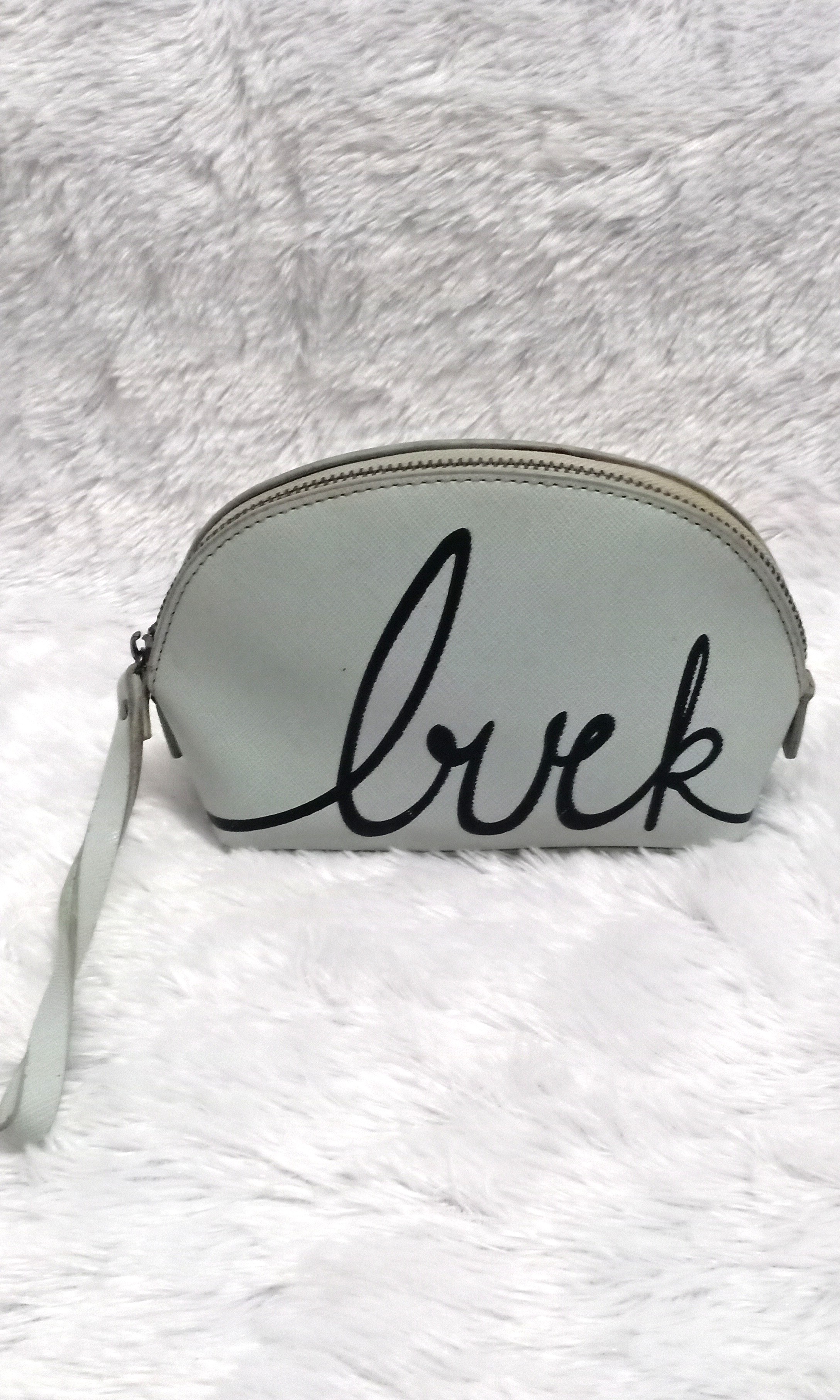 Dompet Miniso Baby Blue, Fesyen Wanita, Tas & Dompet di Carousell