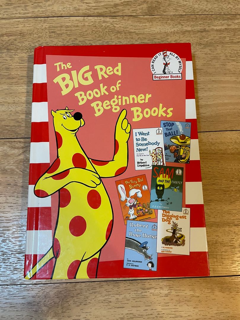 Dr. Seuss Big Red Book of Beginners, Hobbies & Toys, Books & Magazines, Children's Books on ...