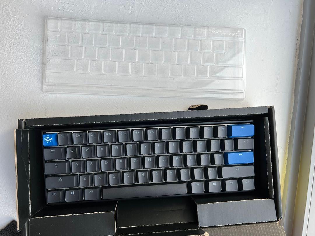 Ducky Mecha Mini 60% Layout Cherry MX Brown, Computers & Tech, Parts ...