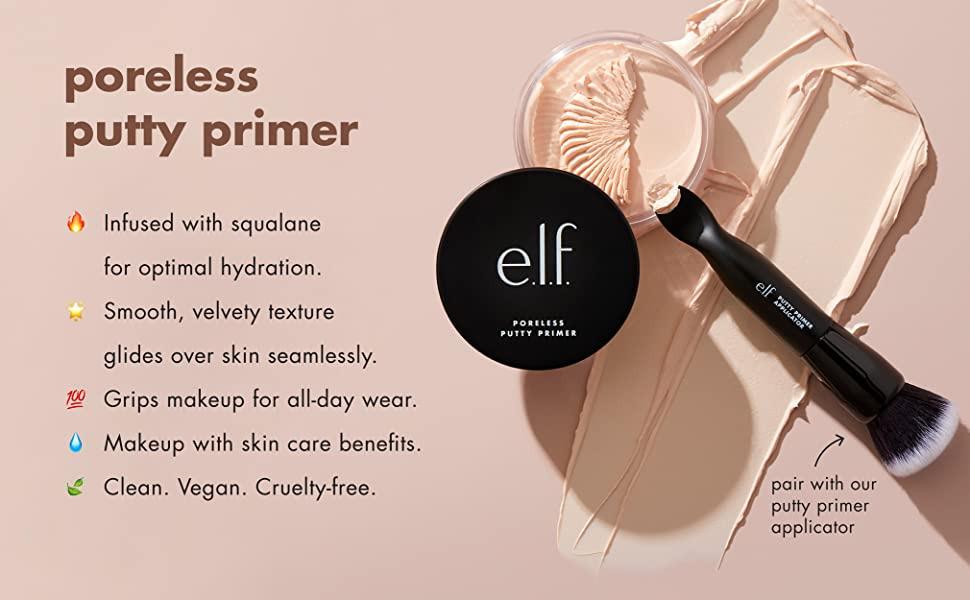 elf Putty Primer Brush & Applicator, Beauty & Personal Care, Face ...