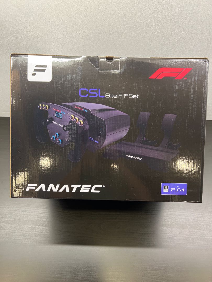 Fanatec CSL Elite wheel, Video Gaming, Video Game Consoles, PlayStation ...