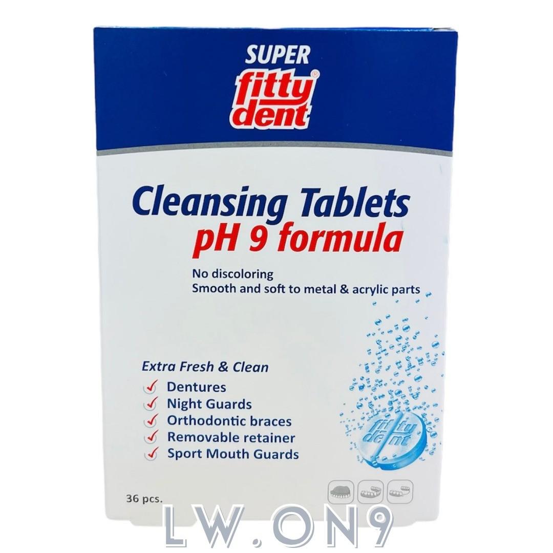 FITTYDENT DENTURE TABLETS AND WARERPROOF ADHESIVE, Beauty & Personal ...