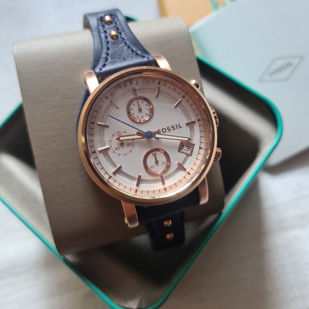 Fossil Original Boyfriend Watch, Women's Fashion, Watches & Accessories ...