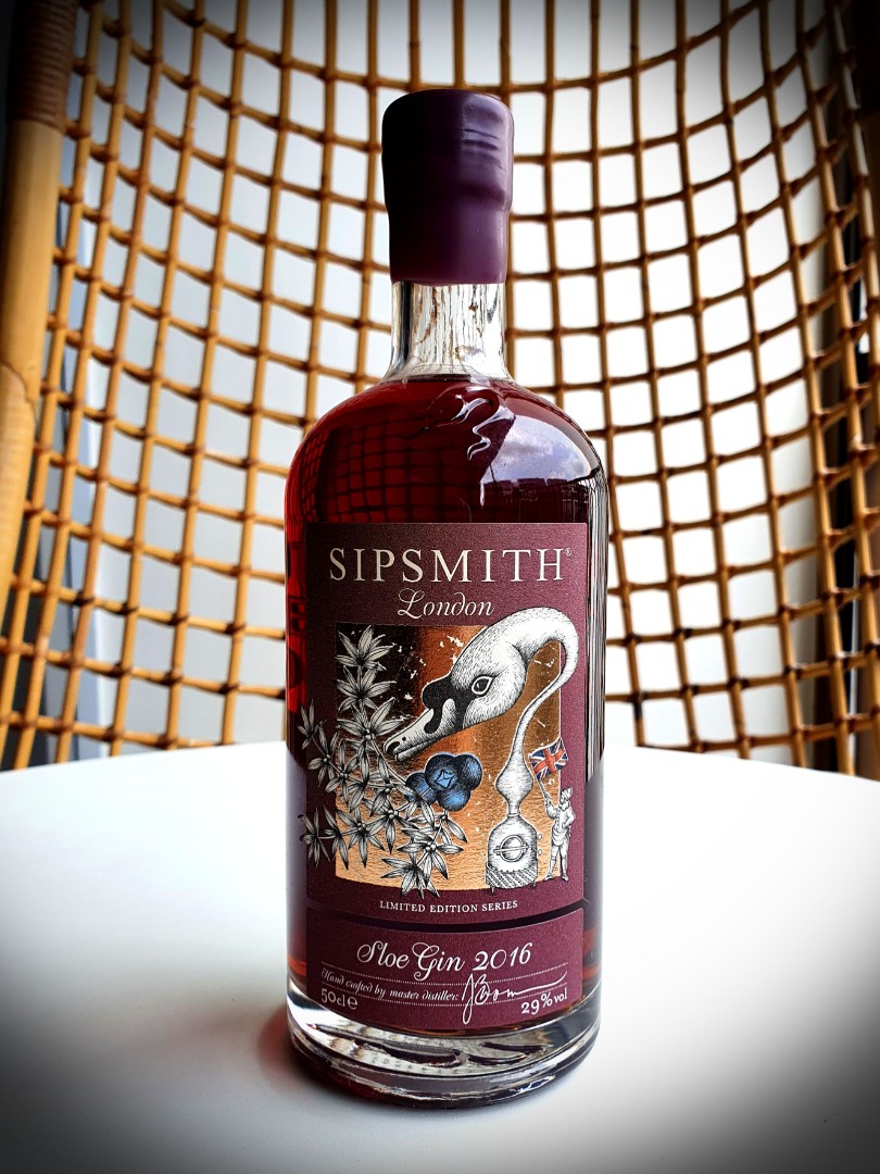 GIN - Sipsmith Sloe Gin 500ml 29.0%, Food & Drinks, Alcoholic Beverages ...