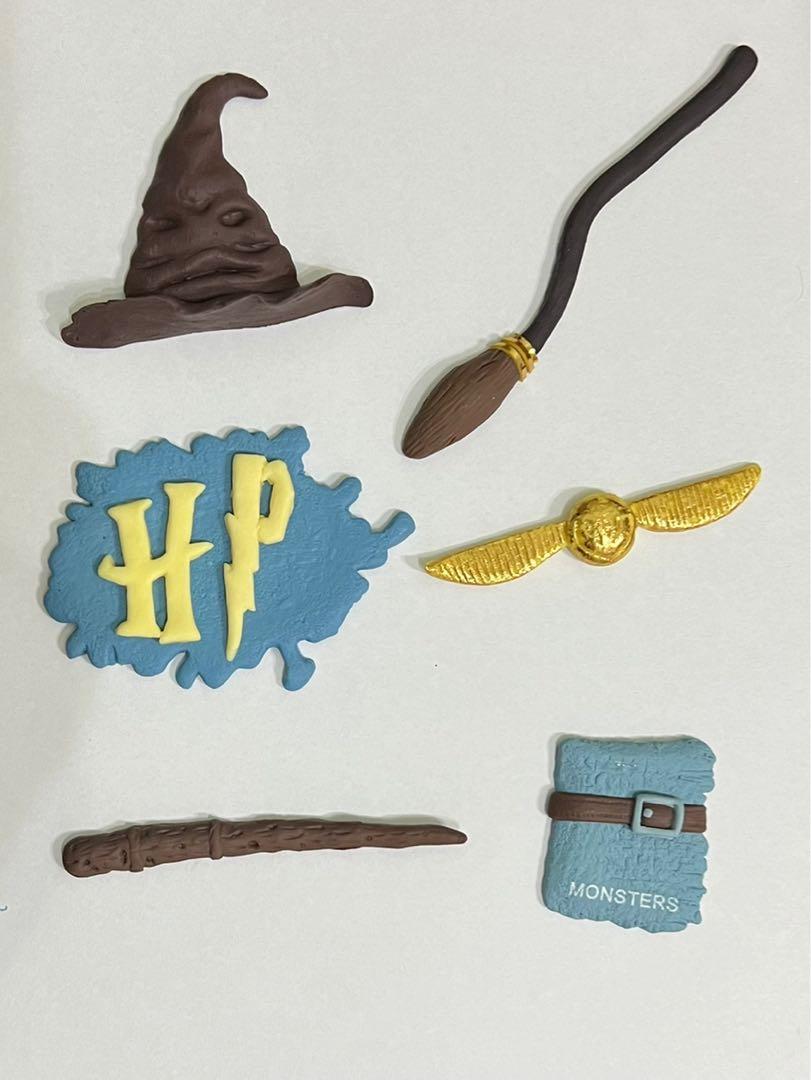 Harry Potter 3D set of 6 cake toppers - may purchase individual items ...