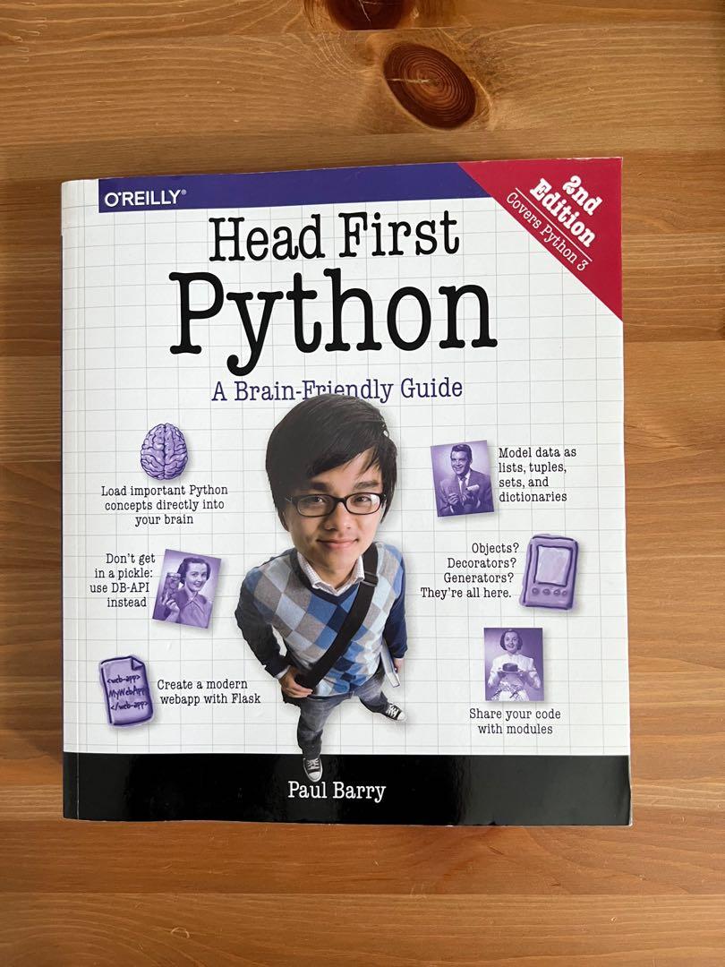 Head First Python, 興趣及遊戲, 書本 & 文具, 教科書 - Carousell