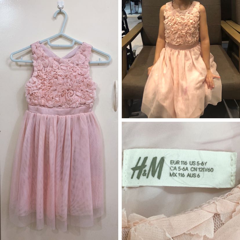 Hnm dress gown, Babies & Kids, Babies & Kids Fashion on Carousell
